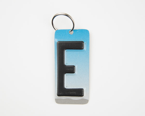 letter e key ring